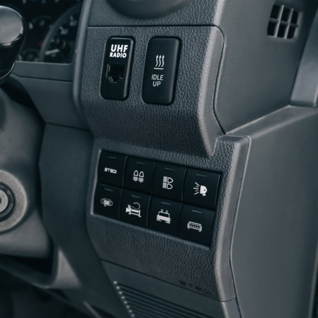 Toyota 70 Series LandCruiser Switch Fascia - Redi Cruisers